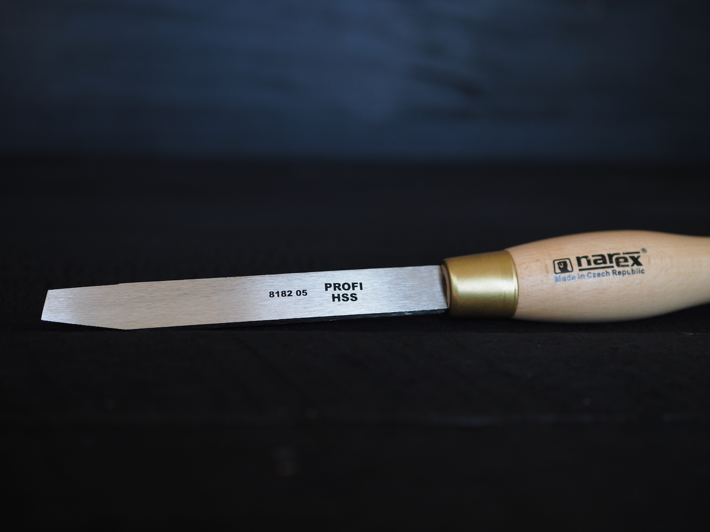 Square End Scraper (Right) - HSS - Dubbeld Wood Tools