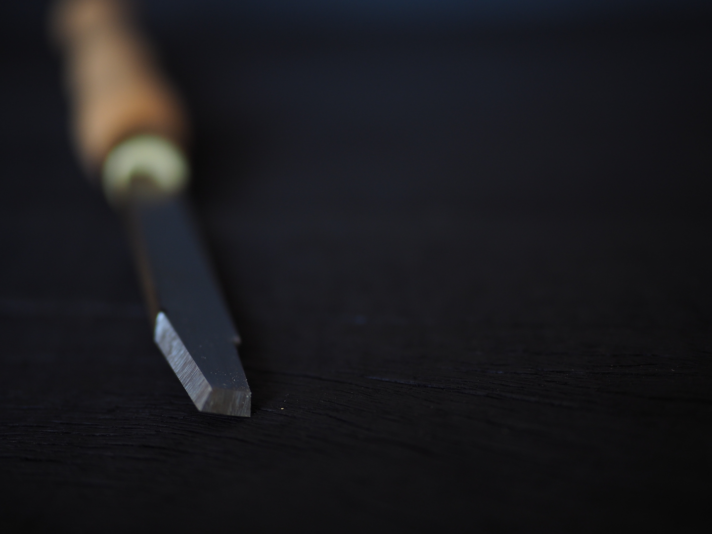 Square End Scraper (Right) - HSS - Dubbeld Wood Tools