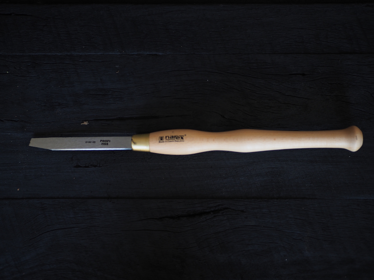 Square End Scraper (Right) - HSS - Dubbeld Wood Tools