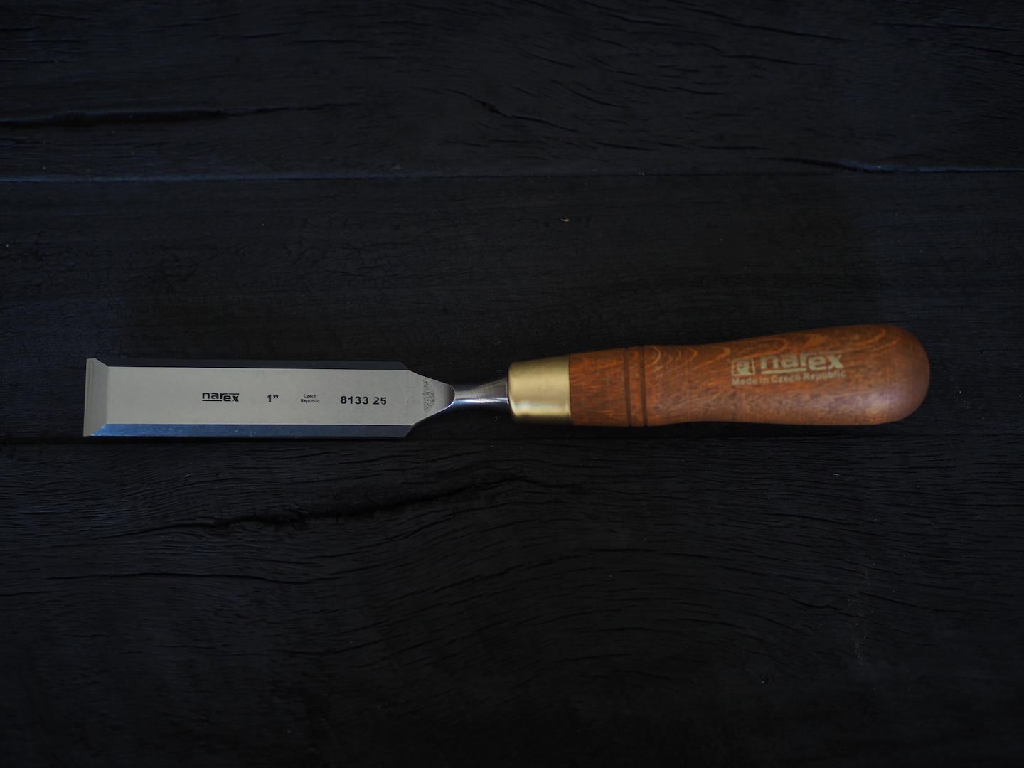 Cranked neck paring chisel - 25mm - Dubbeld Wood Tools