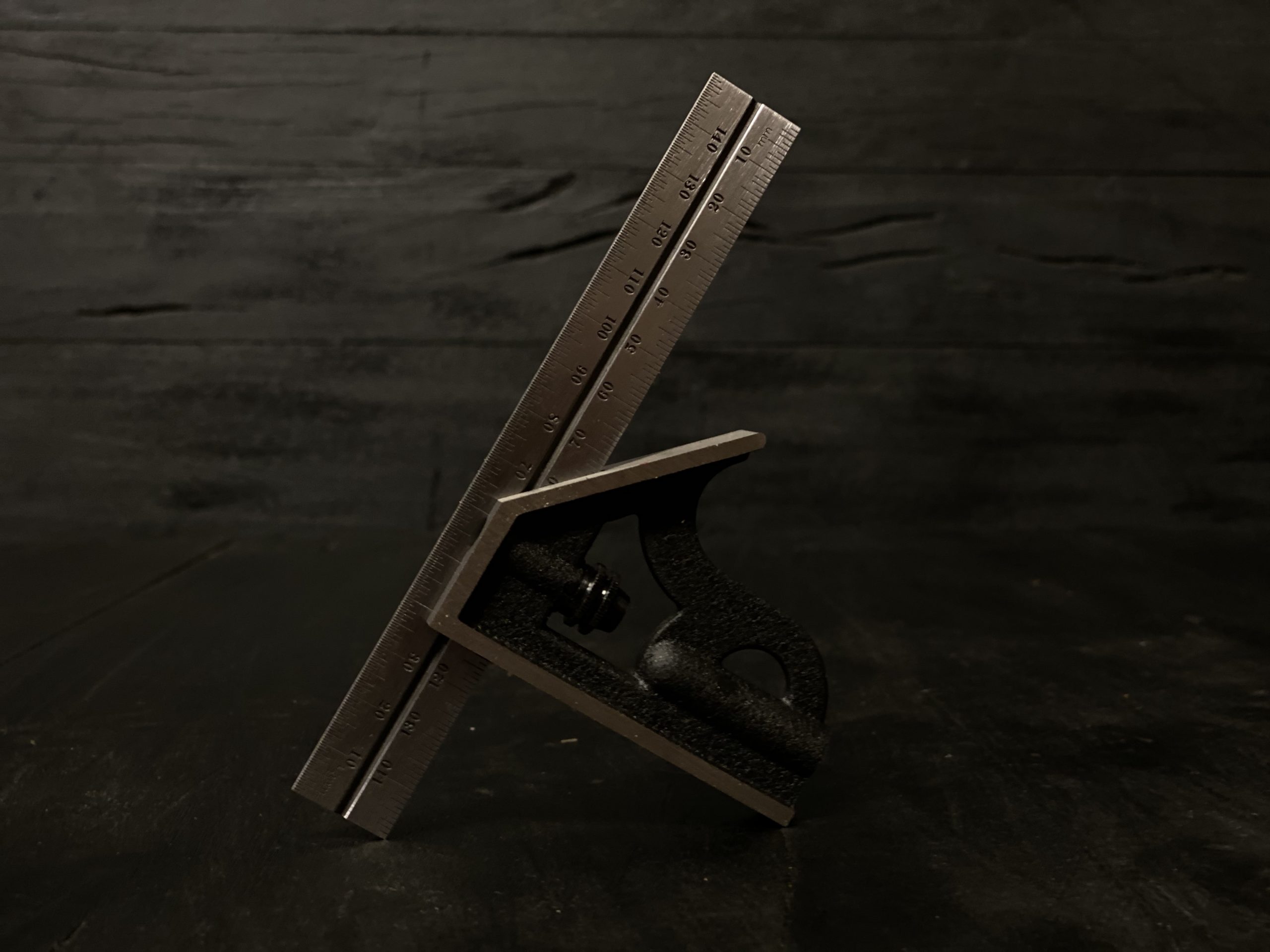 Starrett 10MH-150, 150mm Student Combination Square - Dubbeld Wood Tools