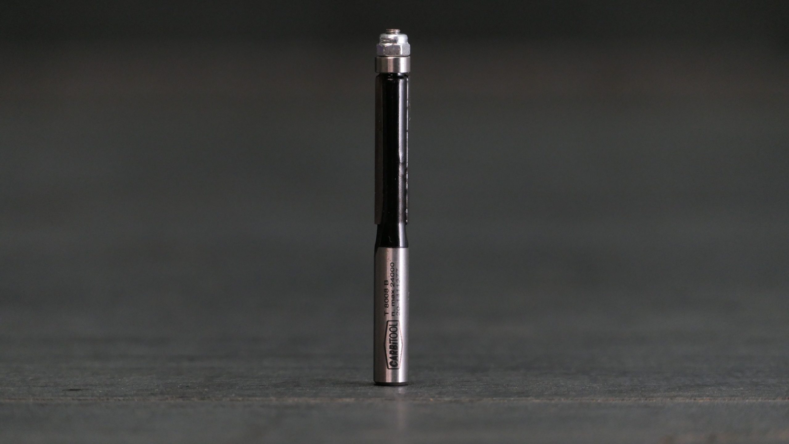 Carbitool TRIM BIT FLUSH 6.35MM TCT, 2 FLT 1/4 SHK W/BEAR (T 8008 B ...